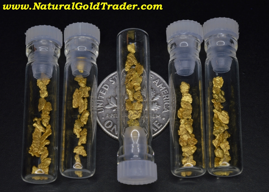 0.5 Grams of Alaska Placer Pickers in Vial