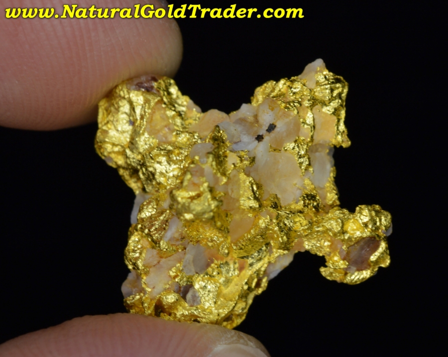 12.15 Gram Australia Gold & Quartz Specimen