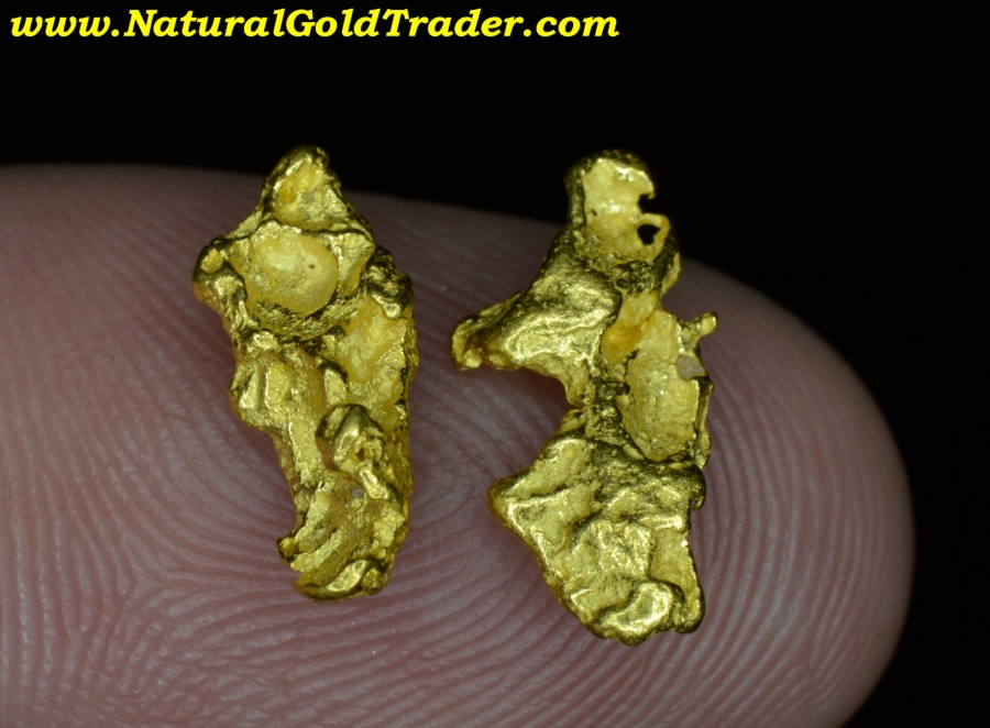 2.75 Grams (2) Western Australia Gold Nuggets
