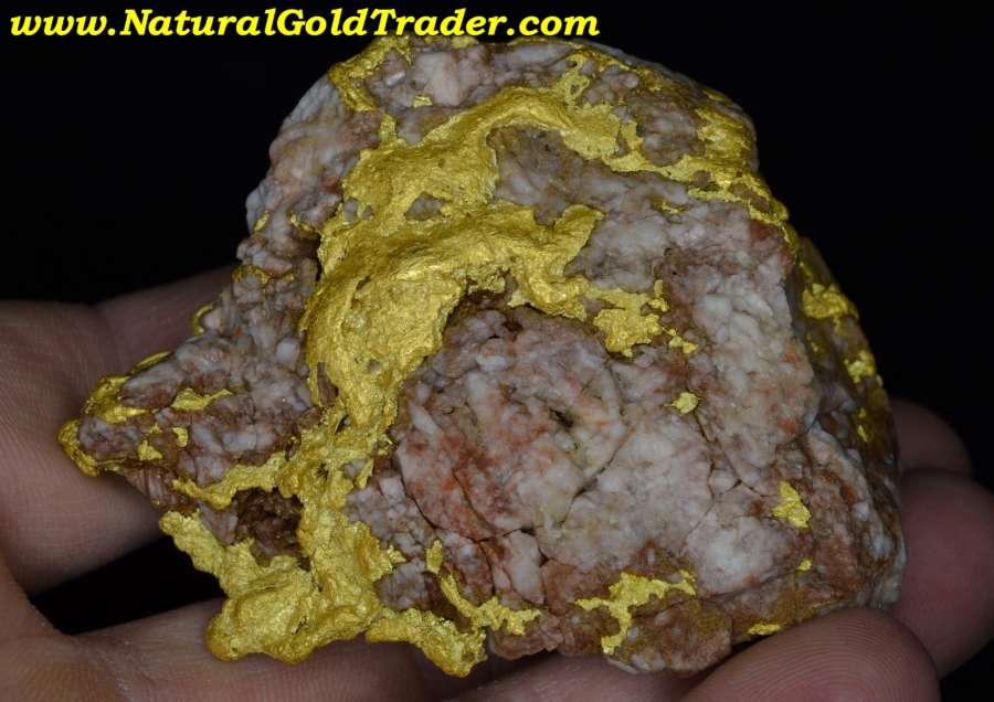 288 Gram Australia Gold & Quartz Specimen