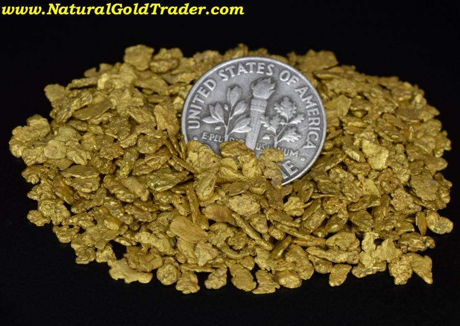 31.29 Grams 10-12 Mesh Idaho Placer Gold Flakes