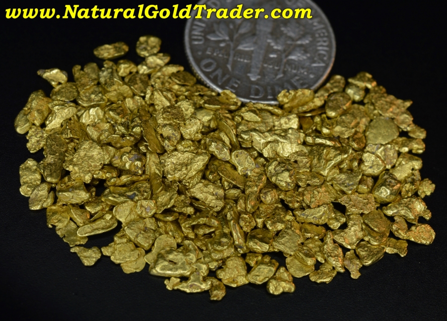 14.88 Grams of Natural Alaskan Placer Gold Flakes