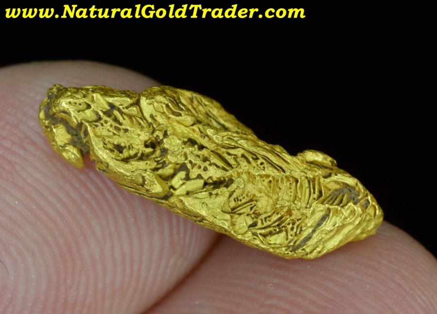 235 Gram Rye Patch Nevada Gold Nugget Specimen