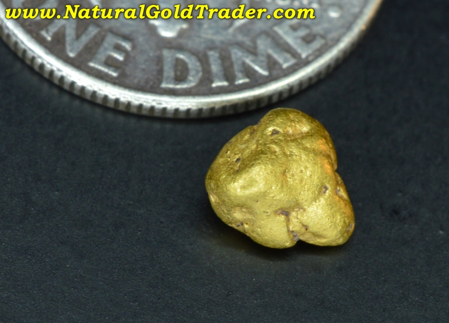 .82 Gram El Dorado California Solid Gold Nugget