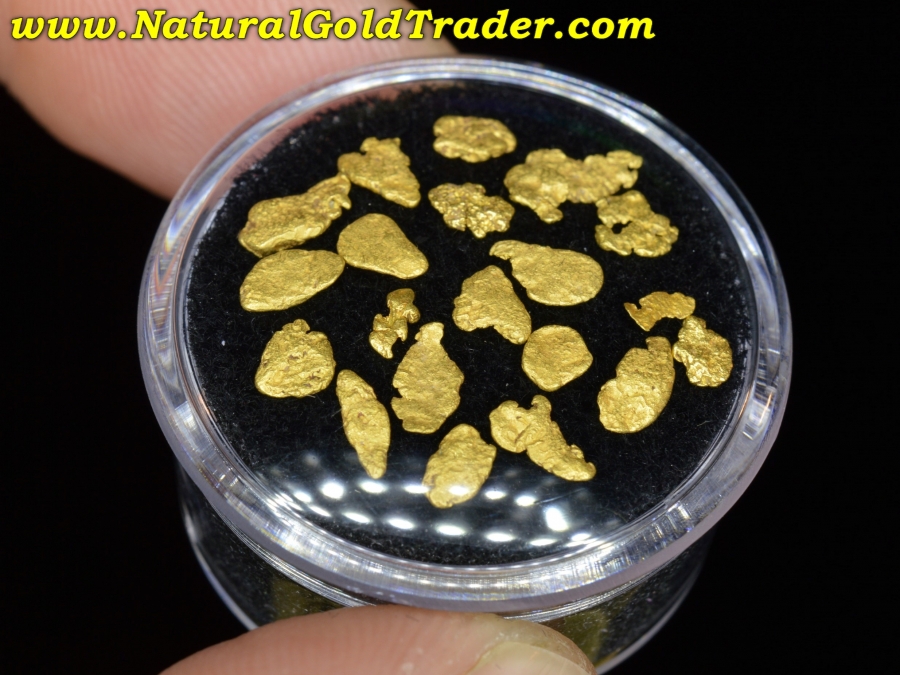 1.58 Grams (20) Natural Alaskan Gold Flakes