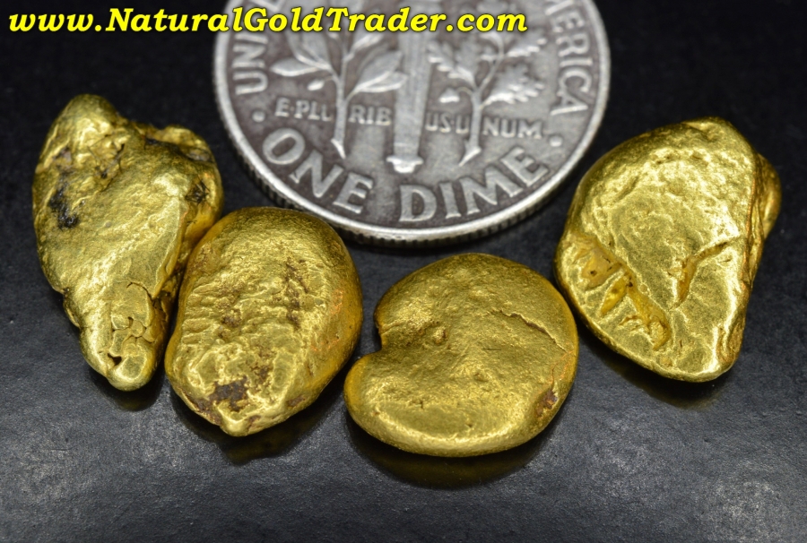 10.69 Grams Calaveras California Placer Gold Nuggets