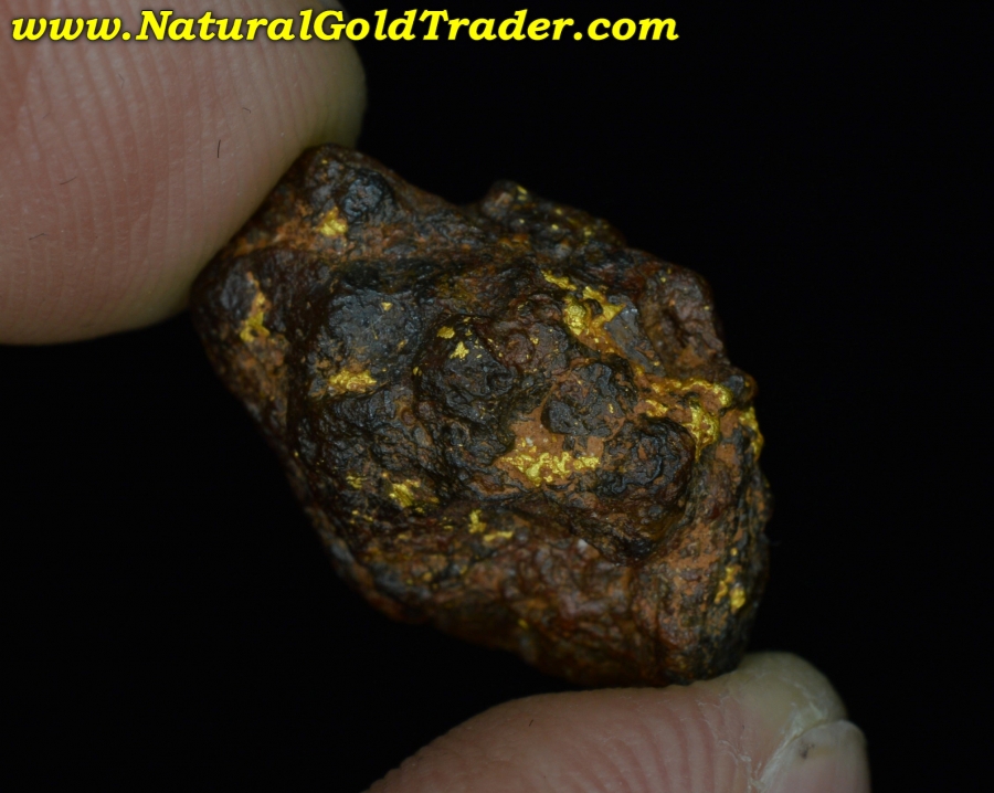 6.70 Gram Australia Gold & Hematite Specimen