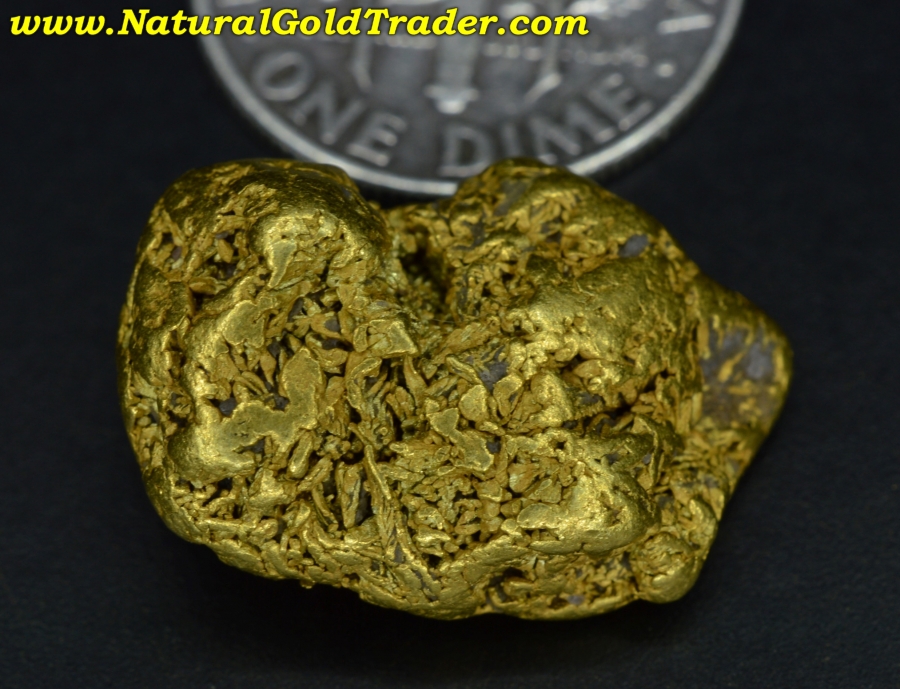 9.95 Gram Liberty Mine Washington Gold Nugget