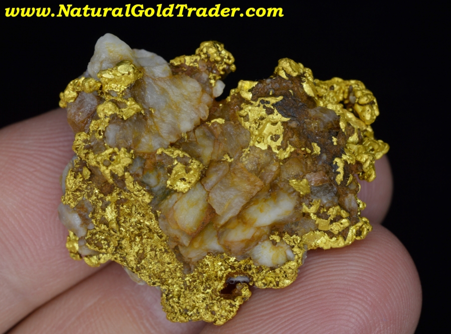 32.6 Gram California Gold & Quartz Specimen