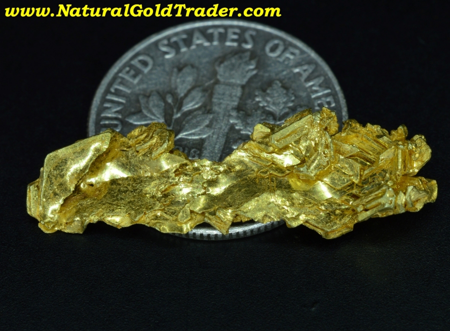 1.38 G. Round Mountain Nevada Gold Specimen