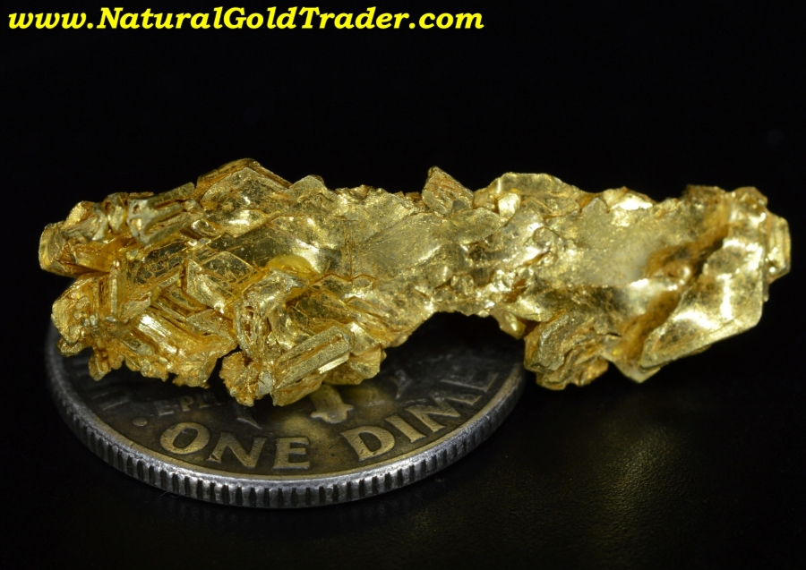 1.38 G. Round Mountain Nevada Gold Specimen