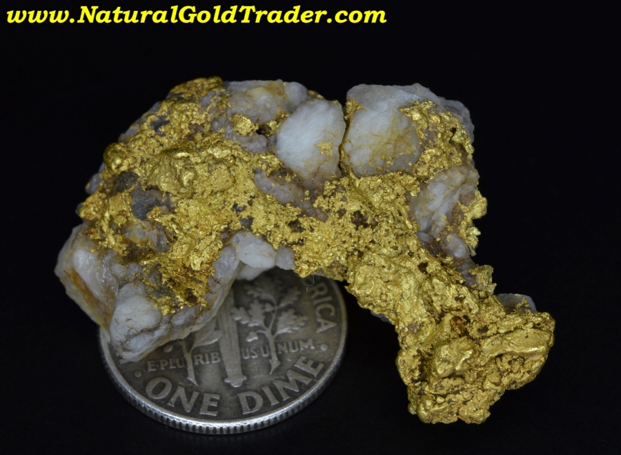 19.4 Gram Auburn Oregon Gold & Quartz