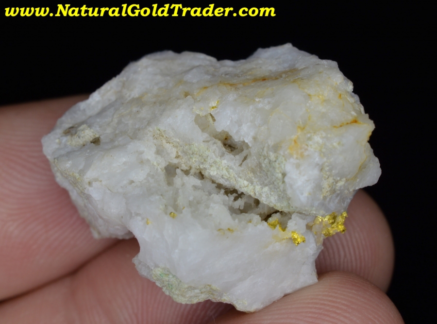 19.48 Gram Kelsey Ca. Gold & Calcite Specimen