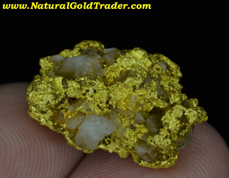 10.13 Gram Australia Gold & Quartz Specimen