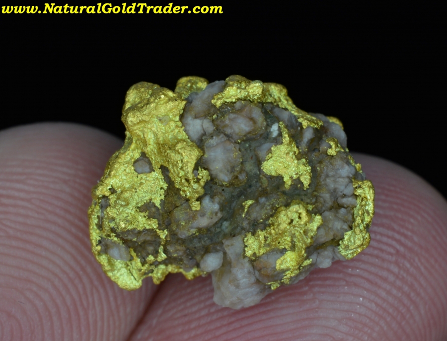 4.75 Gram Australia Gold & Quartz Specimen
