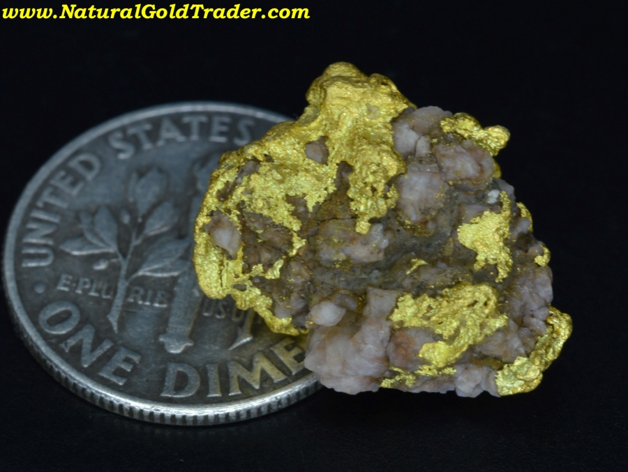 4.75 Gram Australia Gold & Quartz Specimen