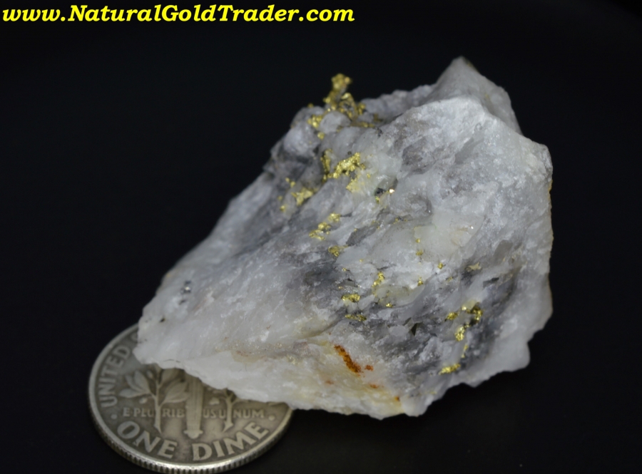 33.7 Gram Arizona Gold & Quartz Ore Specimen