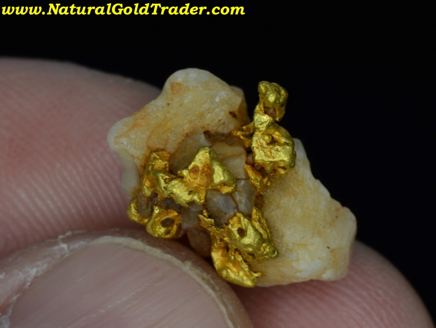 4.05 Gram Australia Gold & Quartz Specimen