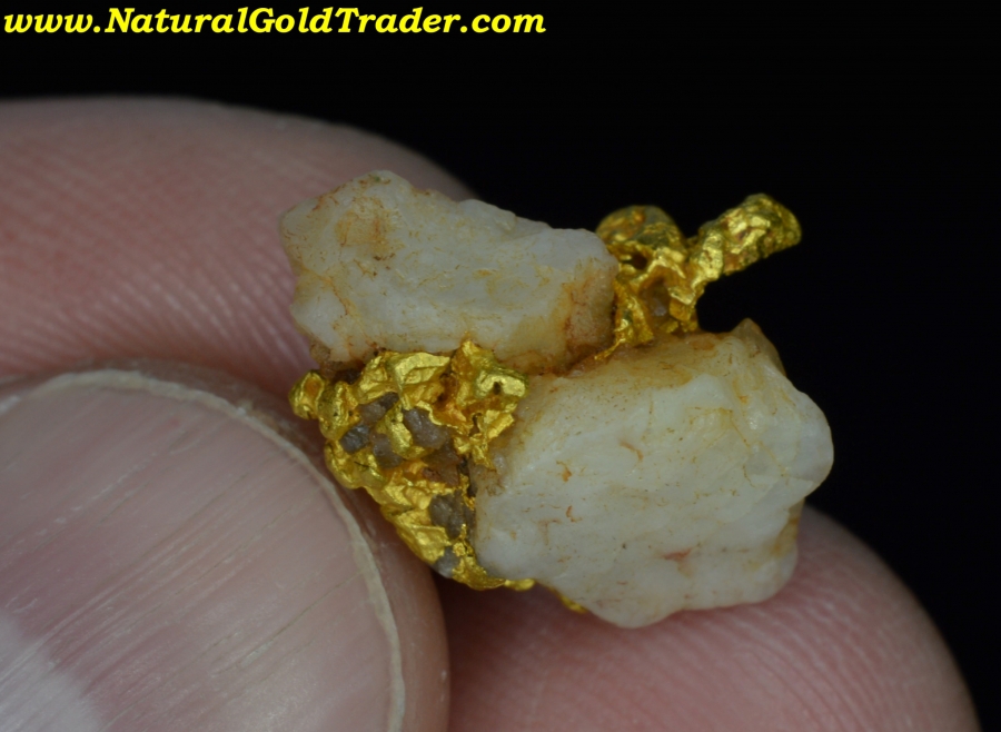 4.05 Gram Australia Gold & Quartz Specimen