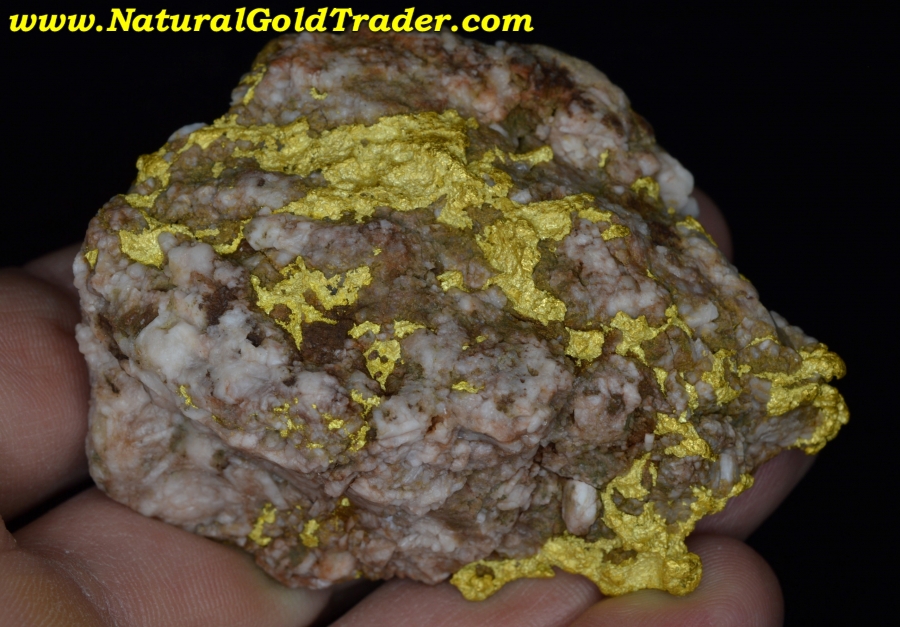 288 Gram Australia Gold & Quartz Specimen