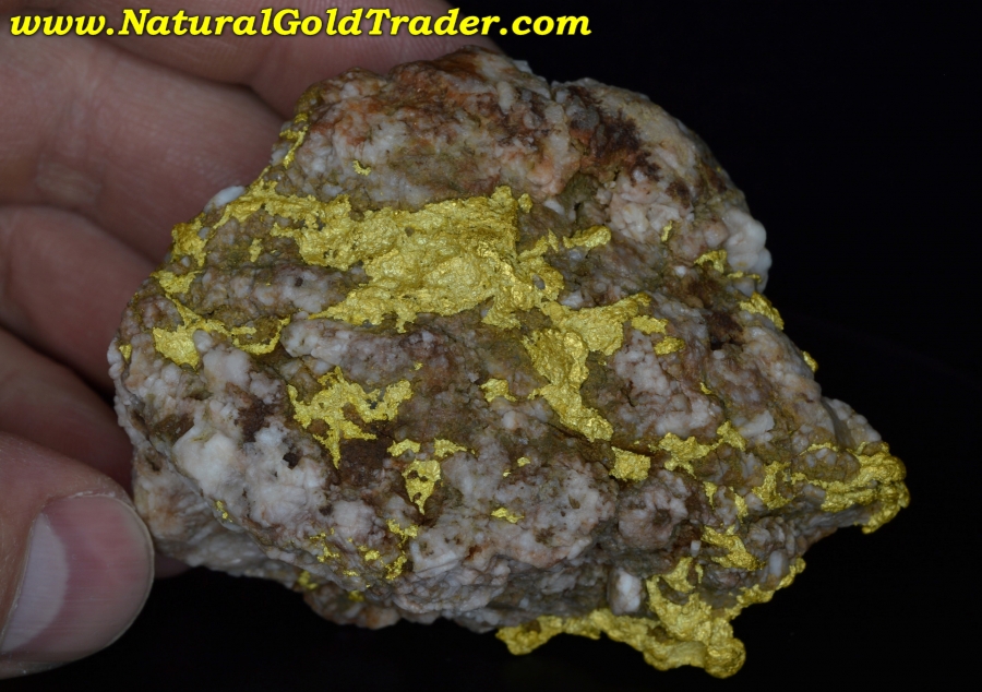 288 Gram Australia Gold & Quartz Specimen