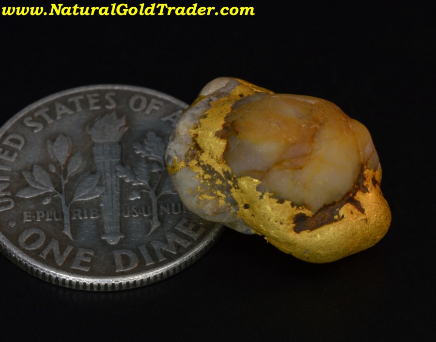 7.72 Gram Grant County Oregon Gold Nugget Specimen