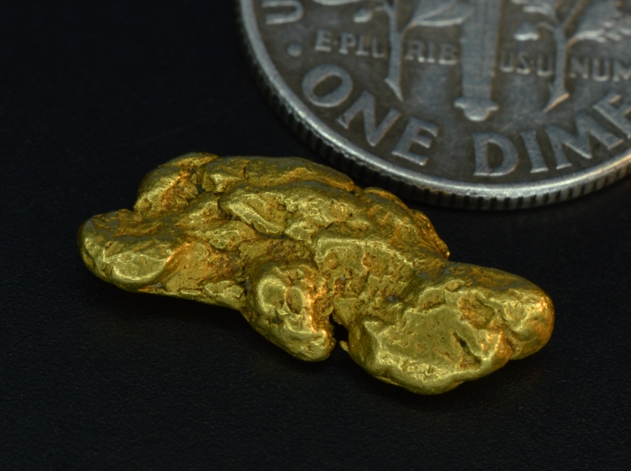 2.21 Gram Yukon Canada Placer Gold Nugget