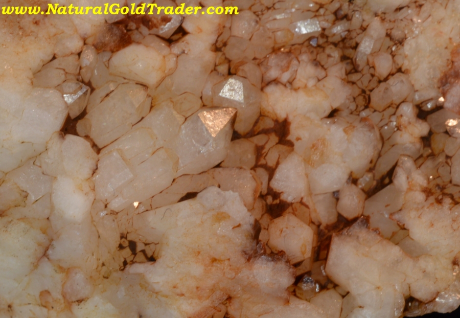 171.0 Gram El Dorado Gold & Quartz Specimen Crystals