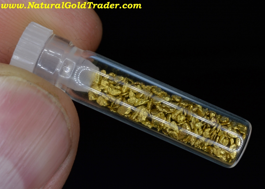 3.25 Grams of Dahlonega Georgia Natural Gold Flakes