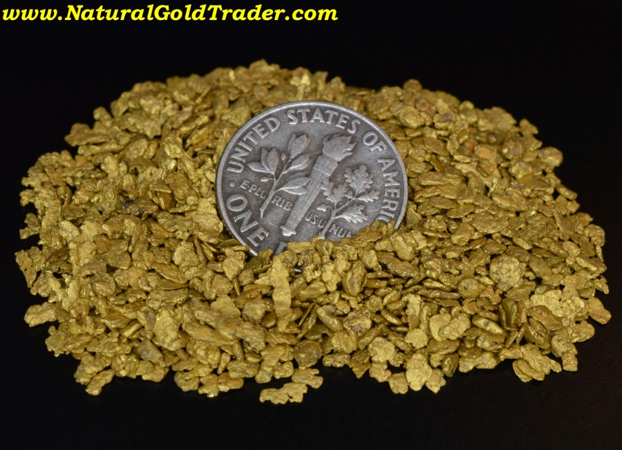 31.13 Grams 14-16 Mesh Idaho Placer Gold Flakes