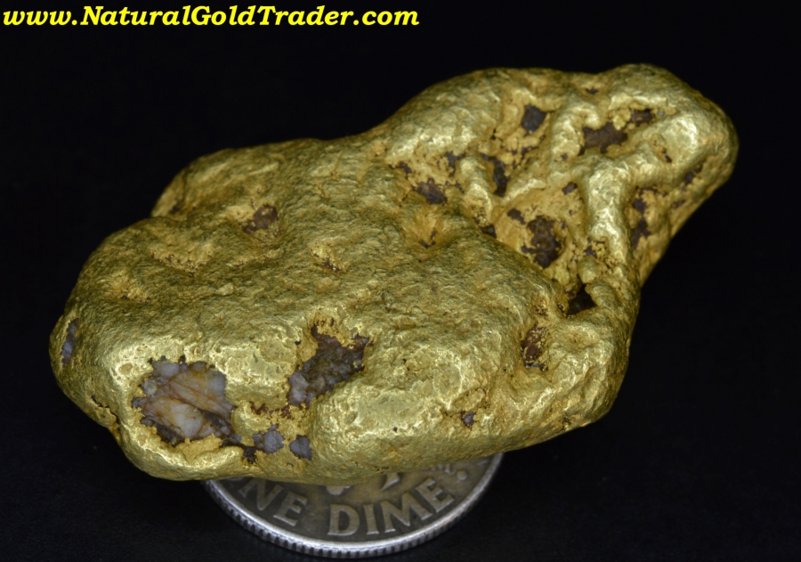 46.89 Gram Ladies Canyon Sierra County California Gold Nugget
