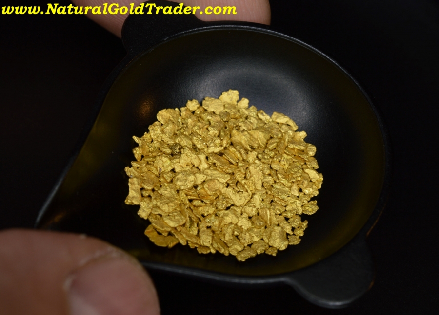 4.16 Grams of Pine Creek Oregon Placer Gold Flakes
