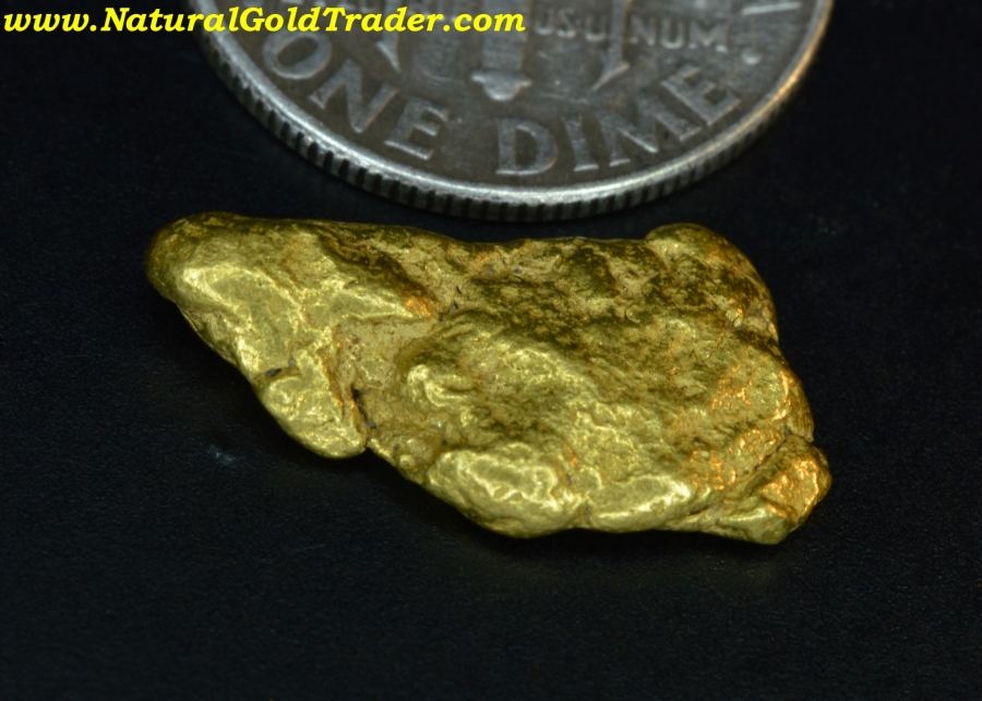 3.30 Gram Yukon Canada Placer Gold Nugget