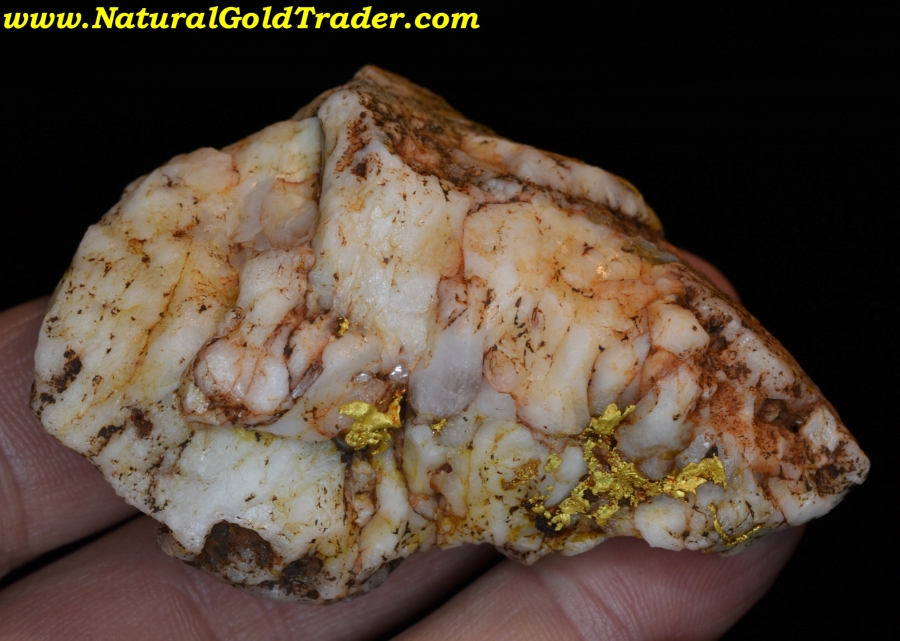 97.78 Gram California Gold & Quartz Specimen