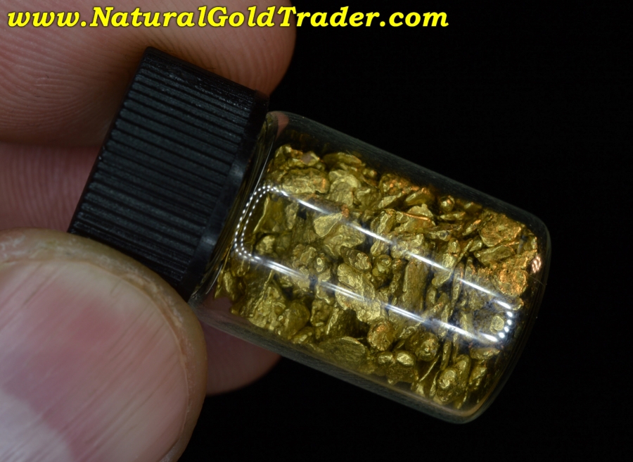 14.88 Grams of Natural Alaskan Placer Gold Flakes