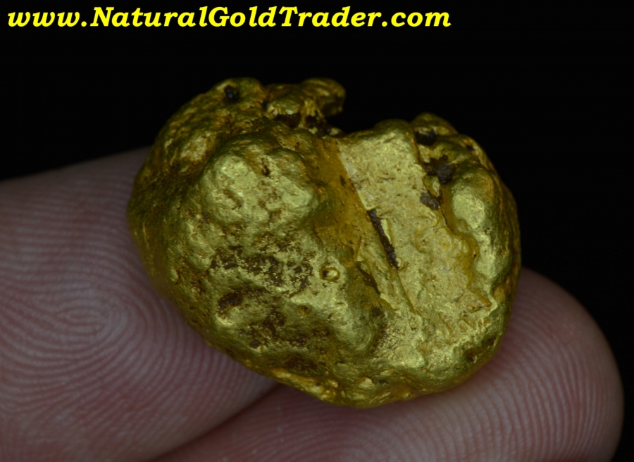 37.90 Gram Solid Gold Nugget From Northern Nevada
