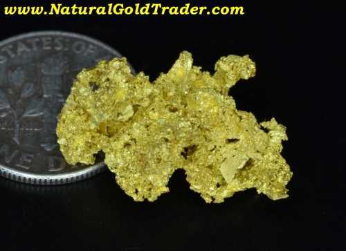3.48 Gram California Gold Crystalline Specimen