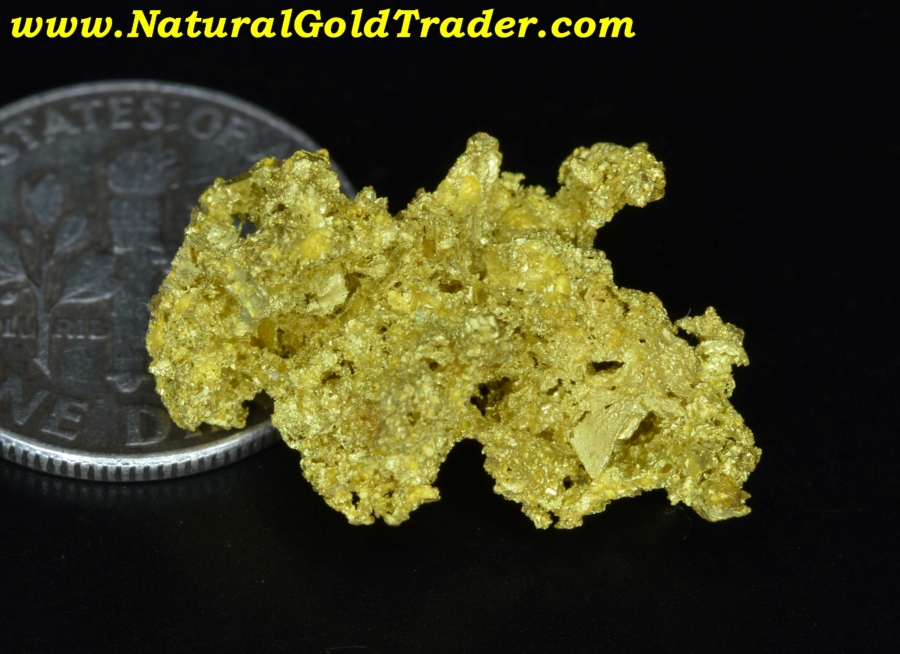 3.48 Gram California Gold Crystalline Specimen