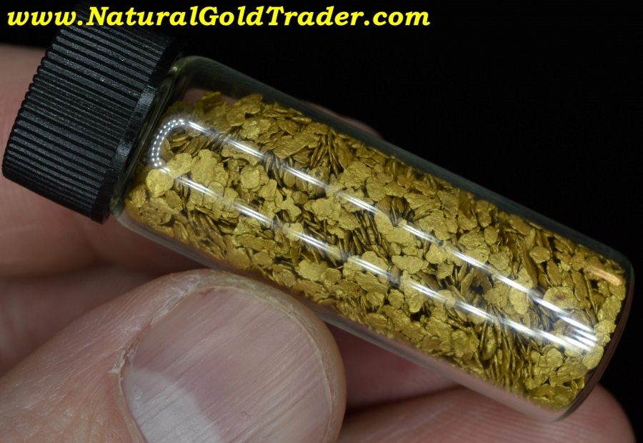 31.10 Grams Natural Alaskan Small Gold Flakes
