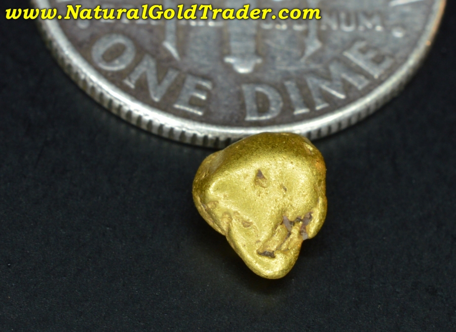 .82 Gram El Dorado California Solid Gold Nugget