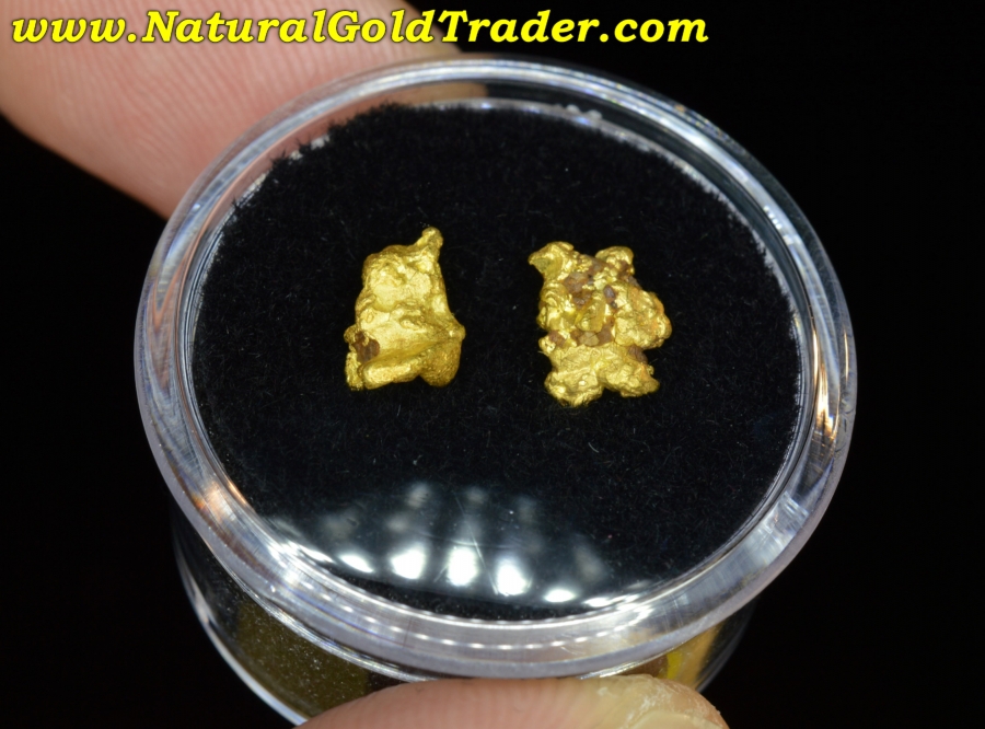 2.11 Grams (2) Northern Nevada Gold Nuggets