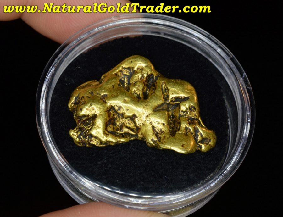 30.94 Gram Baker City Oregon Natural Gold Nugget