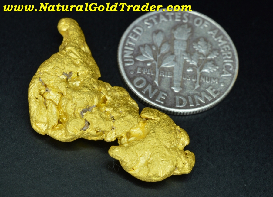 12.51 Gram Quitovac Sonora Mexico Gold Nugget
