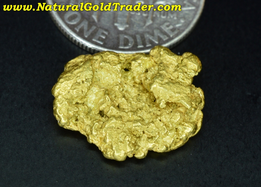 3.96 Gram Yukon Canada Tintina Gold Belt Gold Nugget