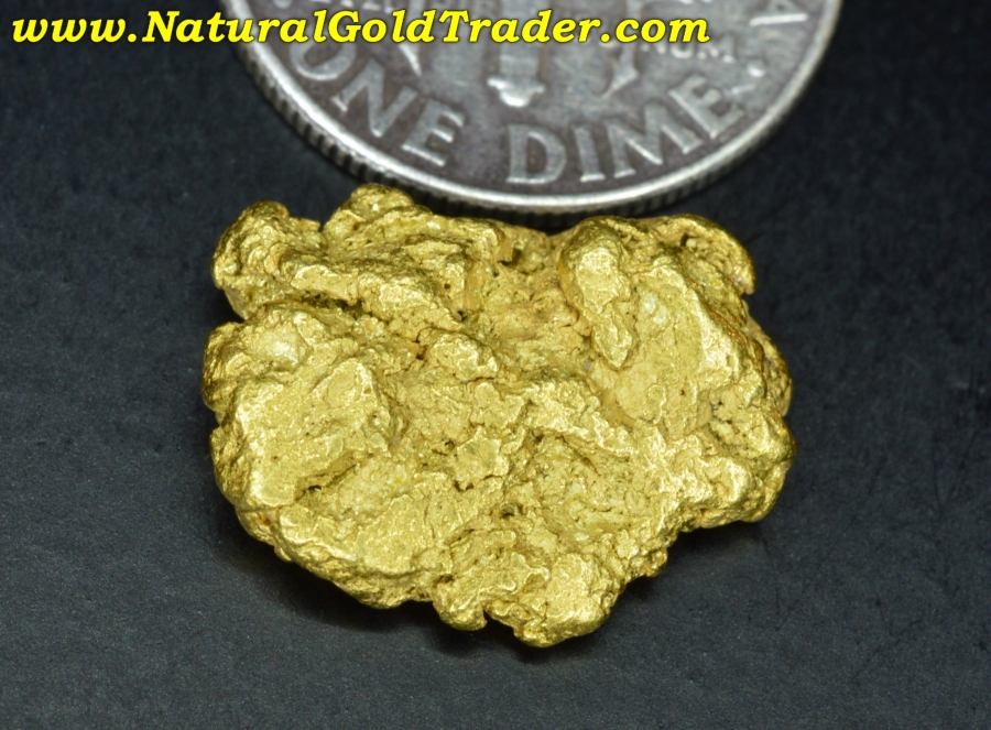 3.96 Gram Yukon Canada Tintina Gold Belt Gold Nugget