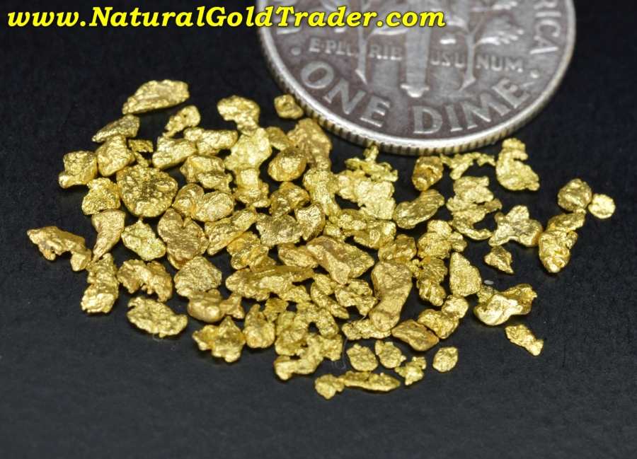 1.75 Grams of Alaskan Placer Gold Flakes