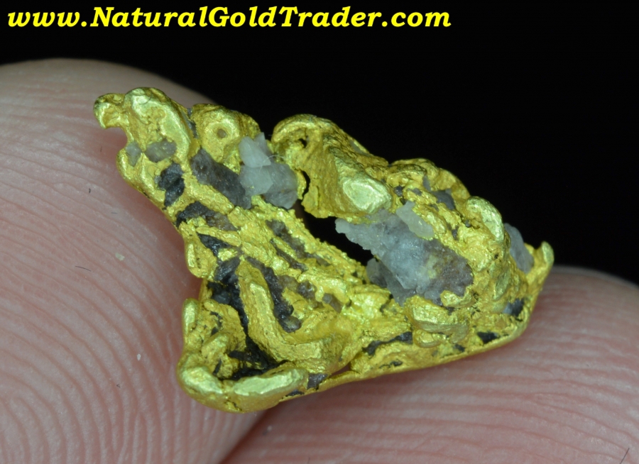 2.32 Gram Alaskan Crystallized Gold Specimen