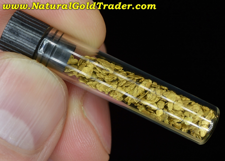 3.78 Grams of South Fork Payette River Gold Flakes