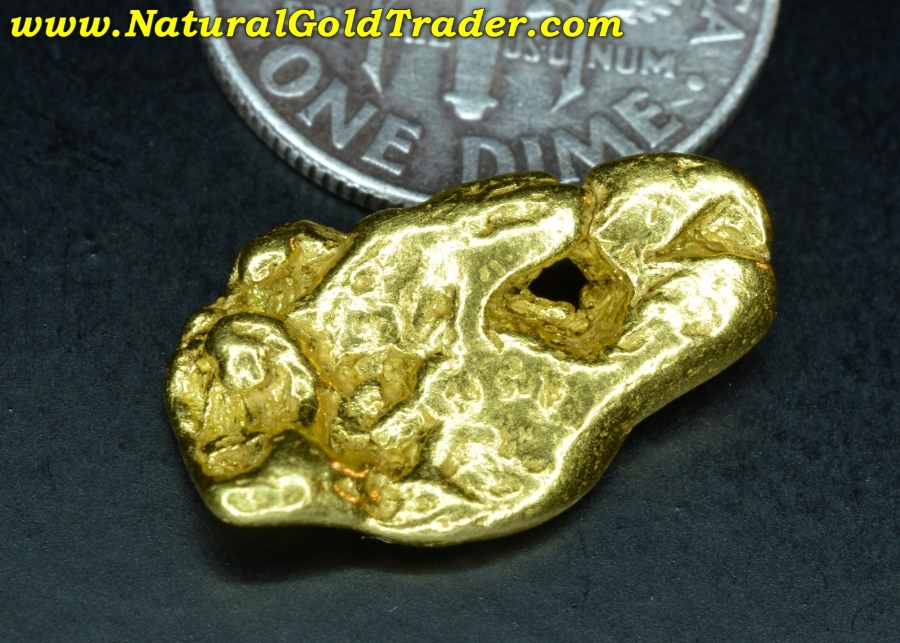 3.88 Gram Victorian Triangle Australia Gold Nugget
