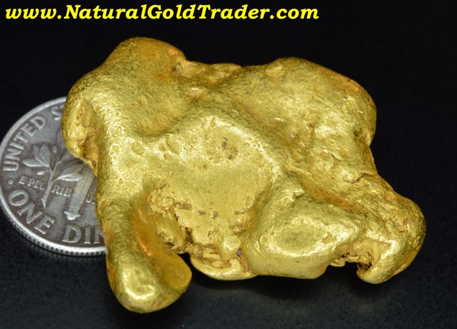 43.02 Gram Red Bluff Mine California Gold Nugget